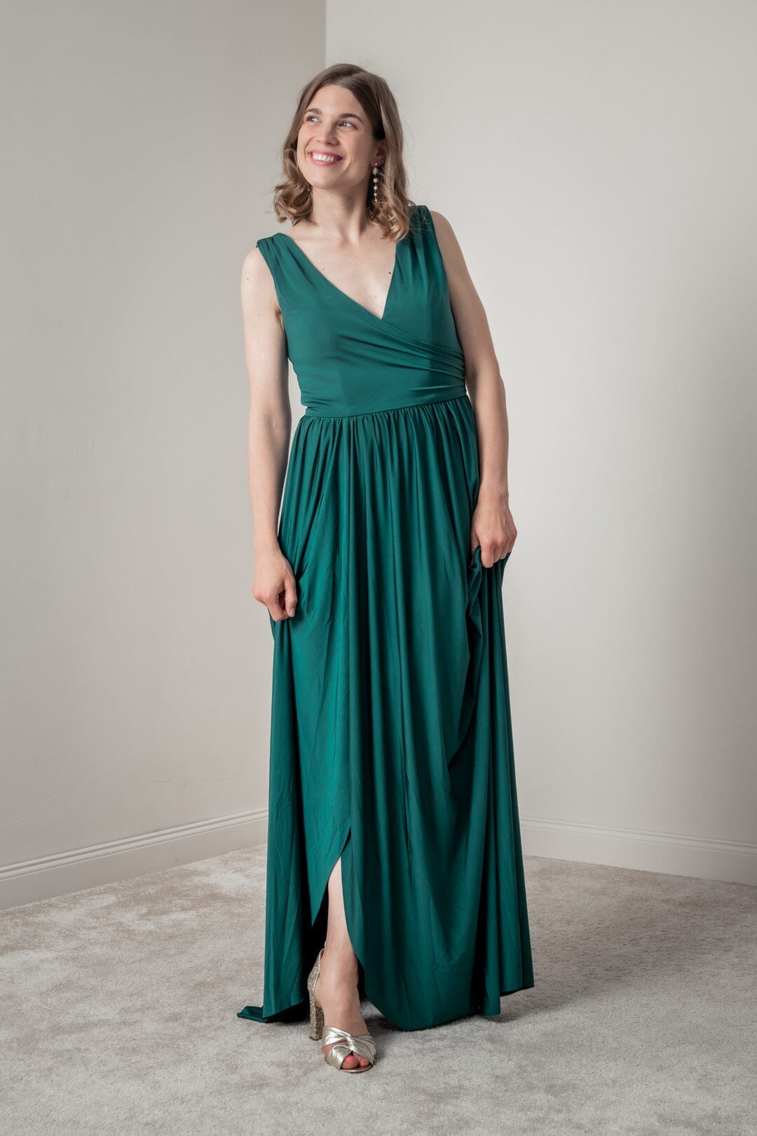 Green wedding guests dresses | noni webshop
