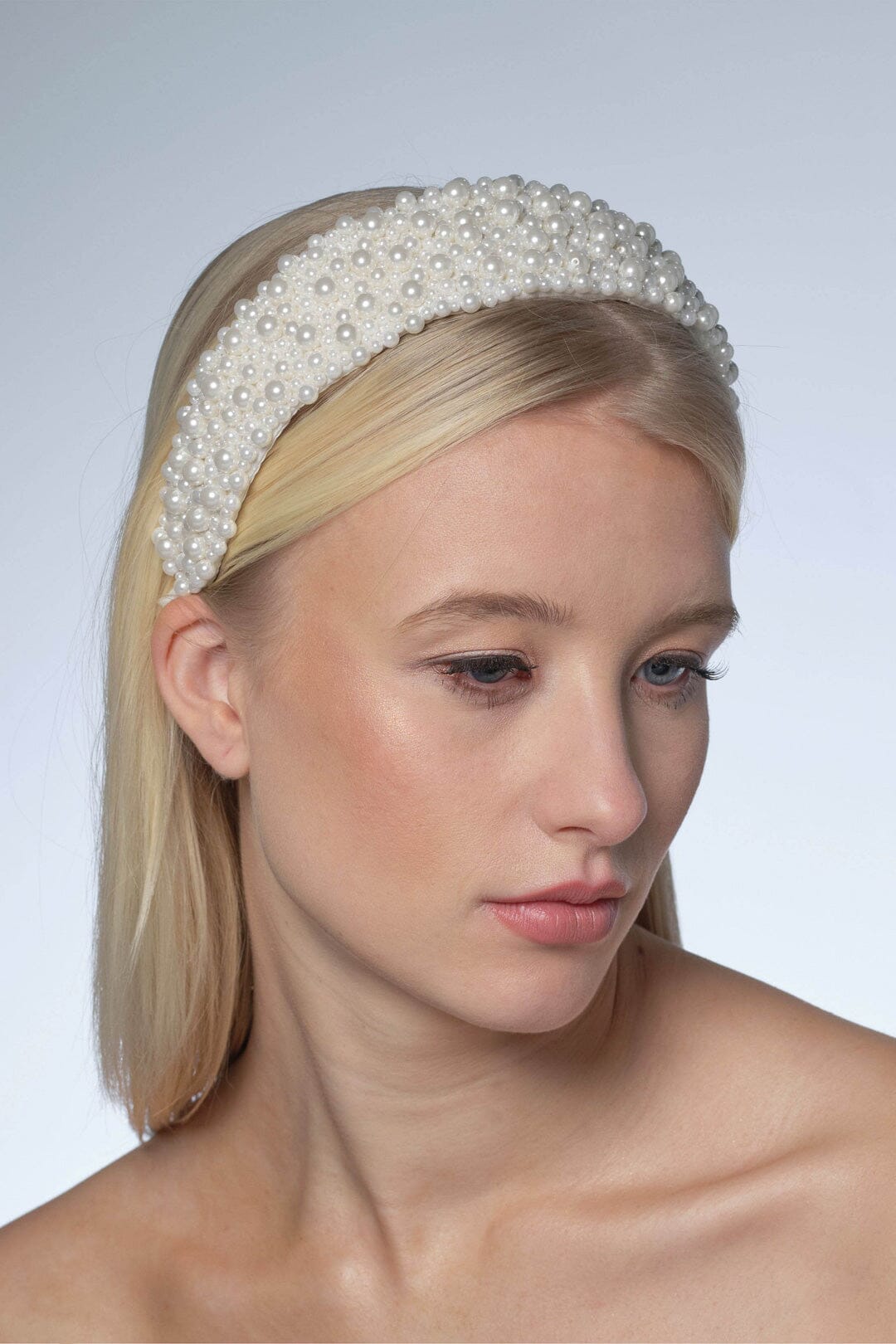 Extra wide pearl hairband | noni Mode